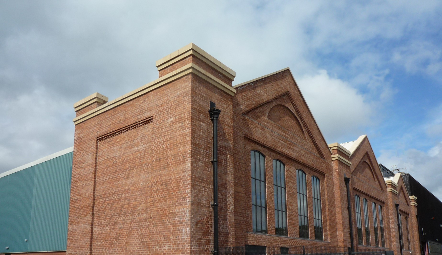 Factory Frontage for Loadhog in Sheffield by Self